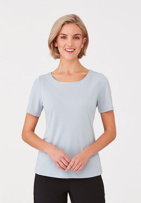 City Collection Ladies Smart Knit S/S - 2291 - Wagga Workwear